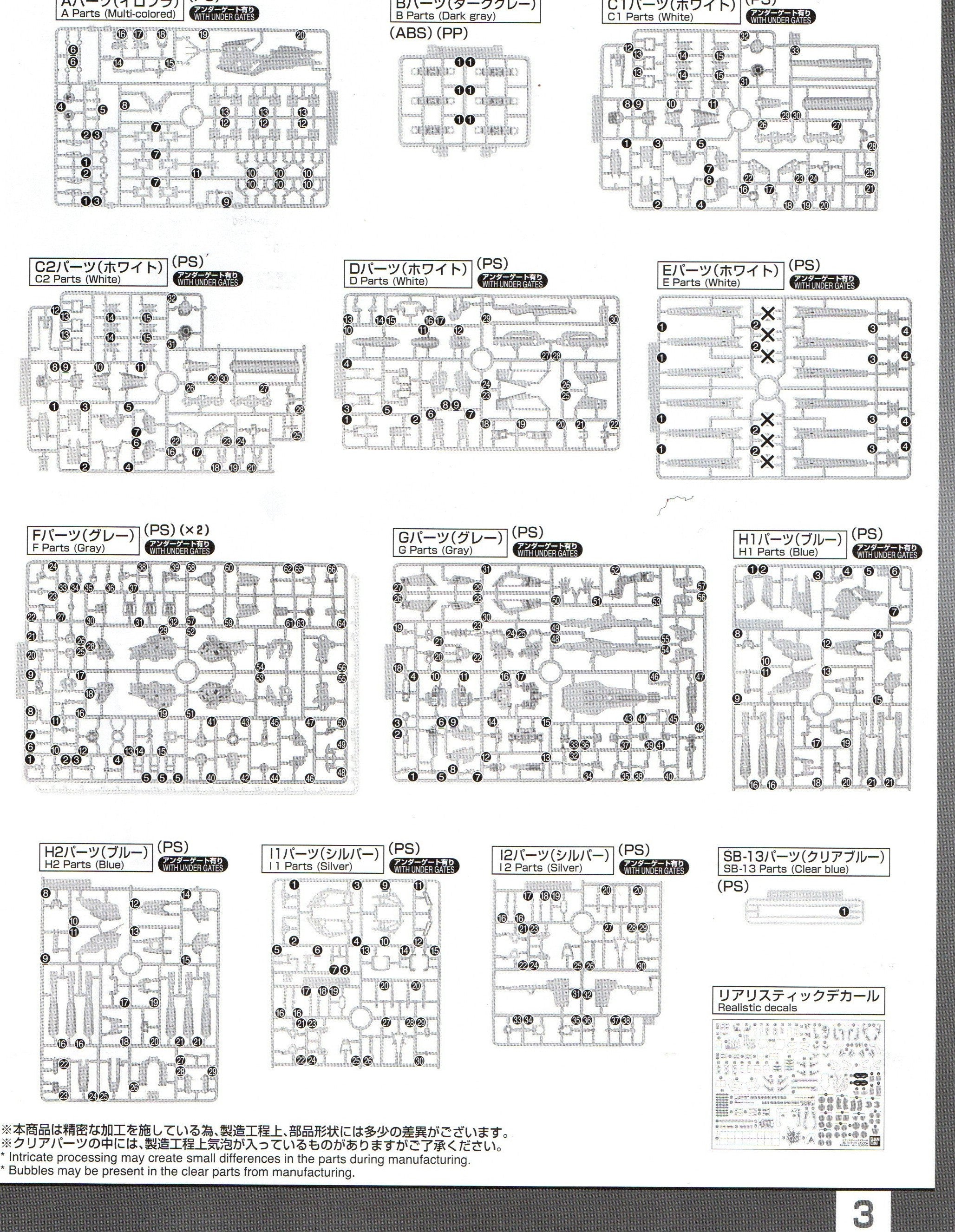 Mecha Parts RG Hi Nu – Odins Mecha Parts and Hobbies