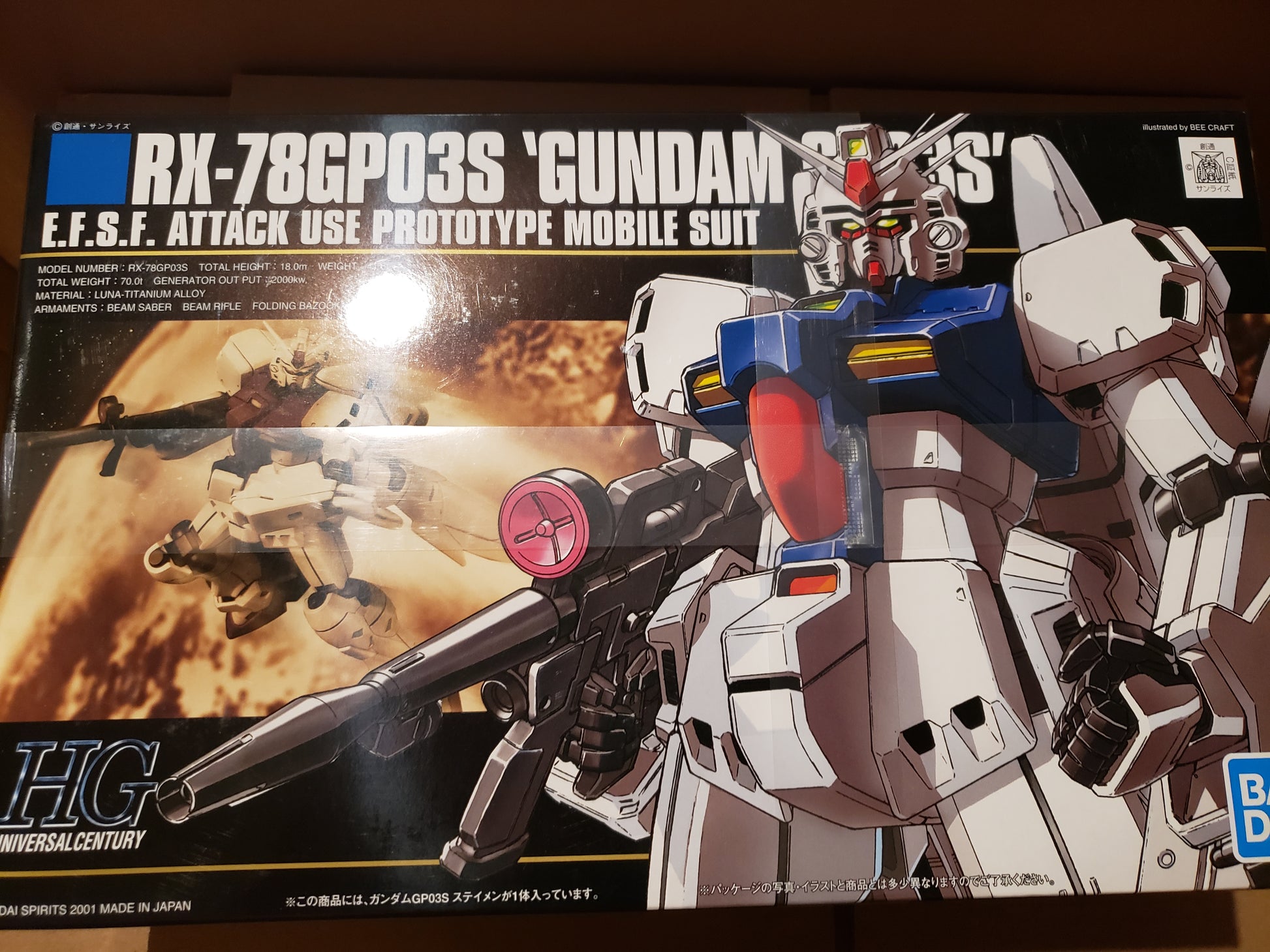 HG Gundam GP03 S – Odins Mecha Parts and Hobbies